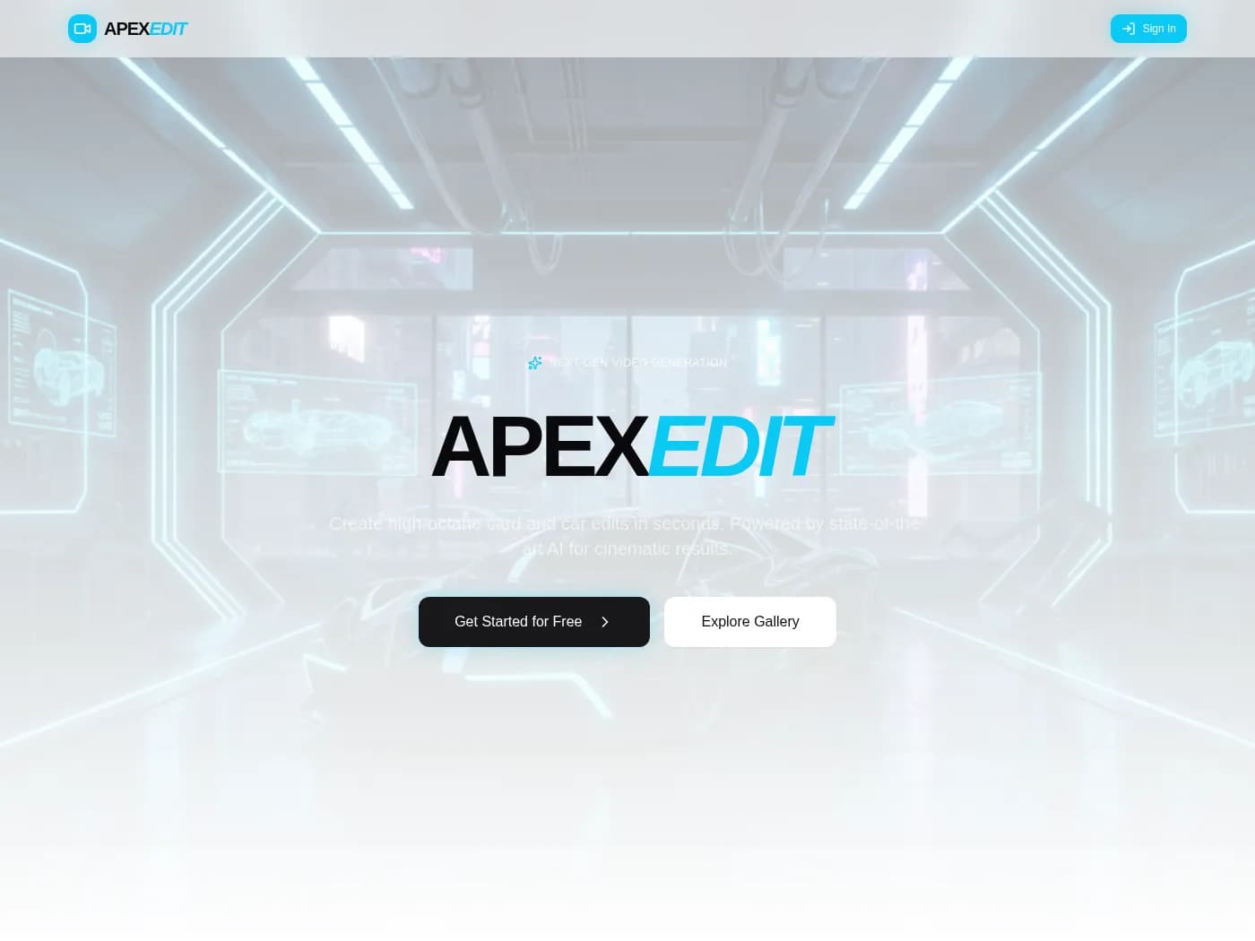 Card & Car AI Video Maker