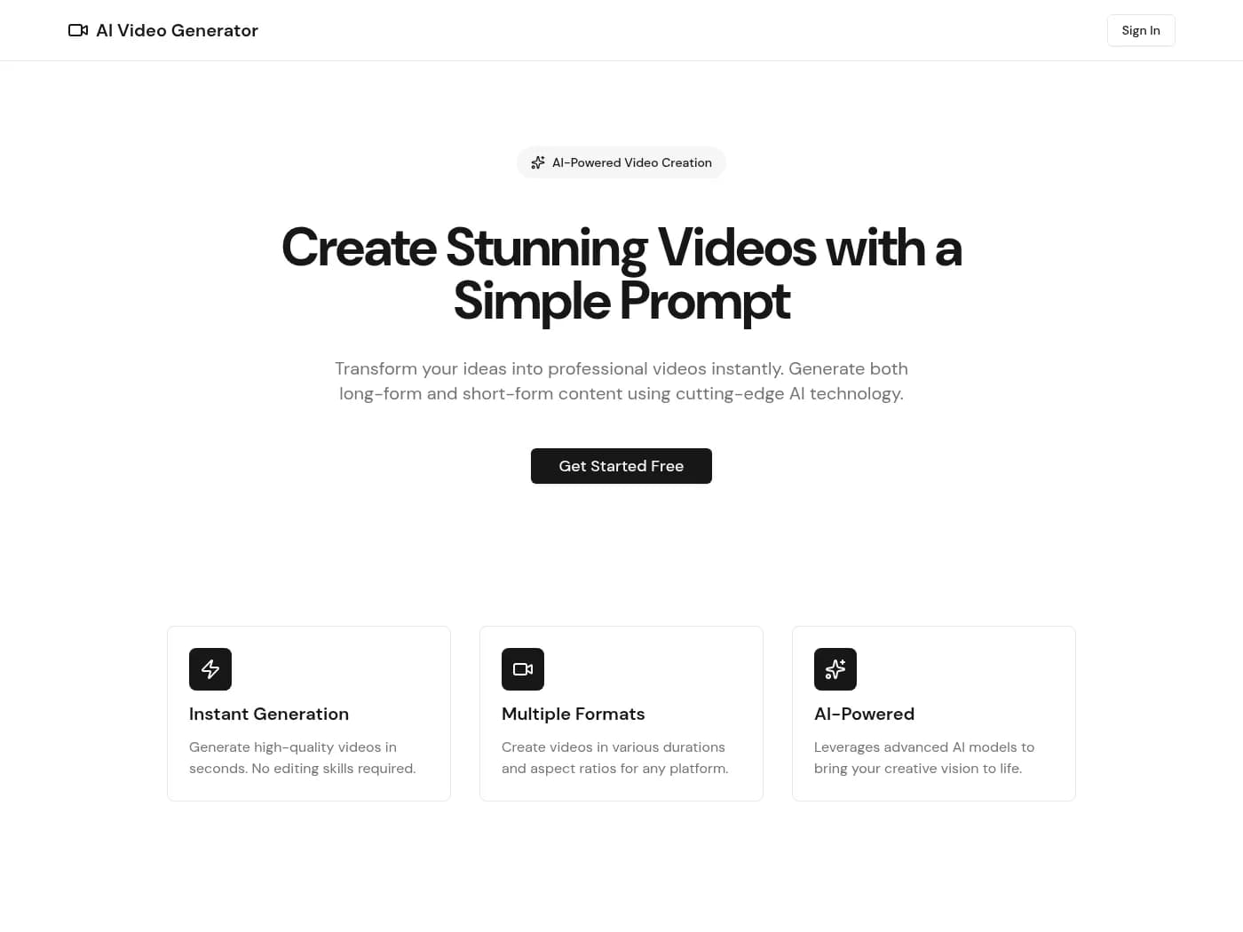 AI Video Generator