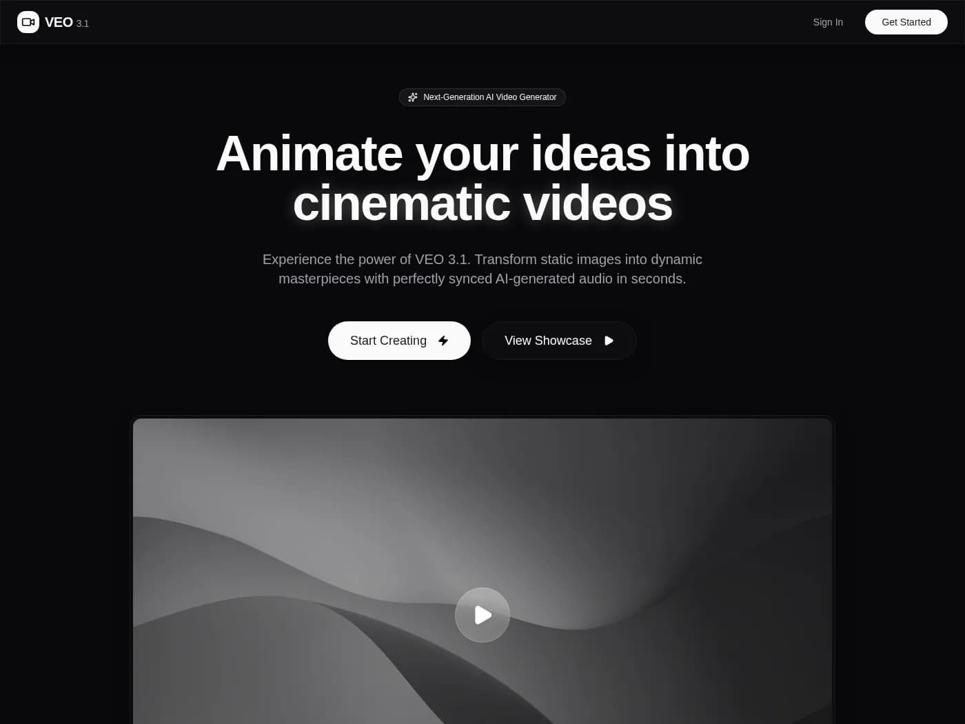 VEO-Style AI Video Maker