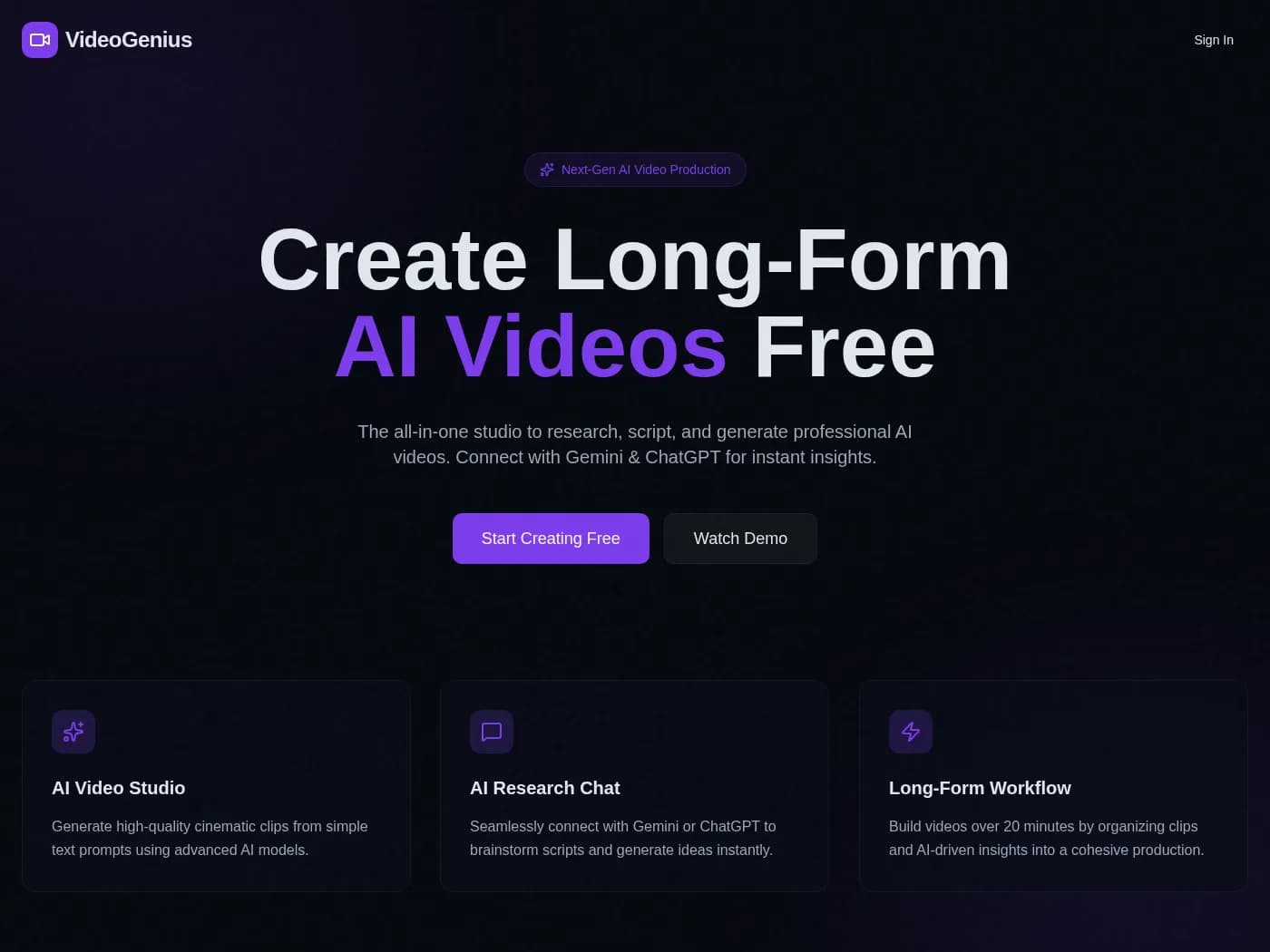 VideoGenius Studio