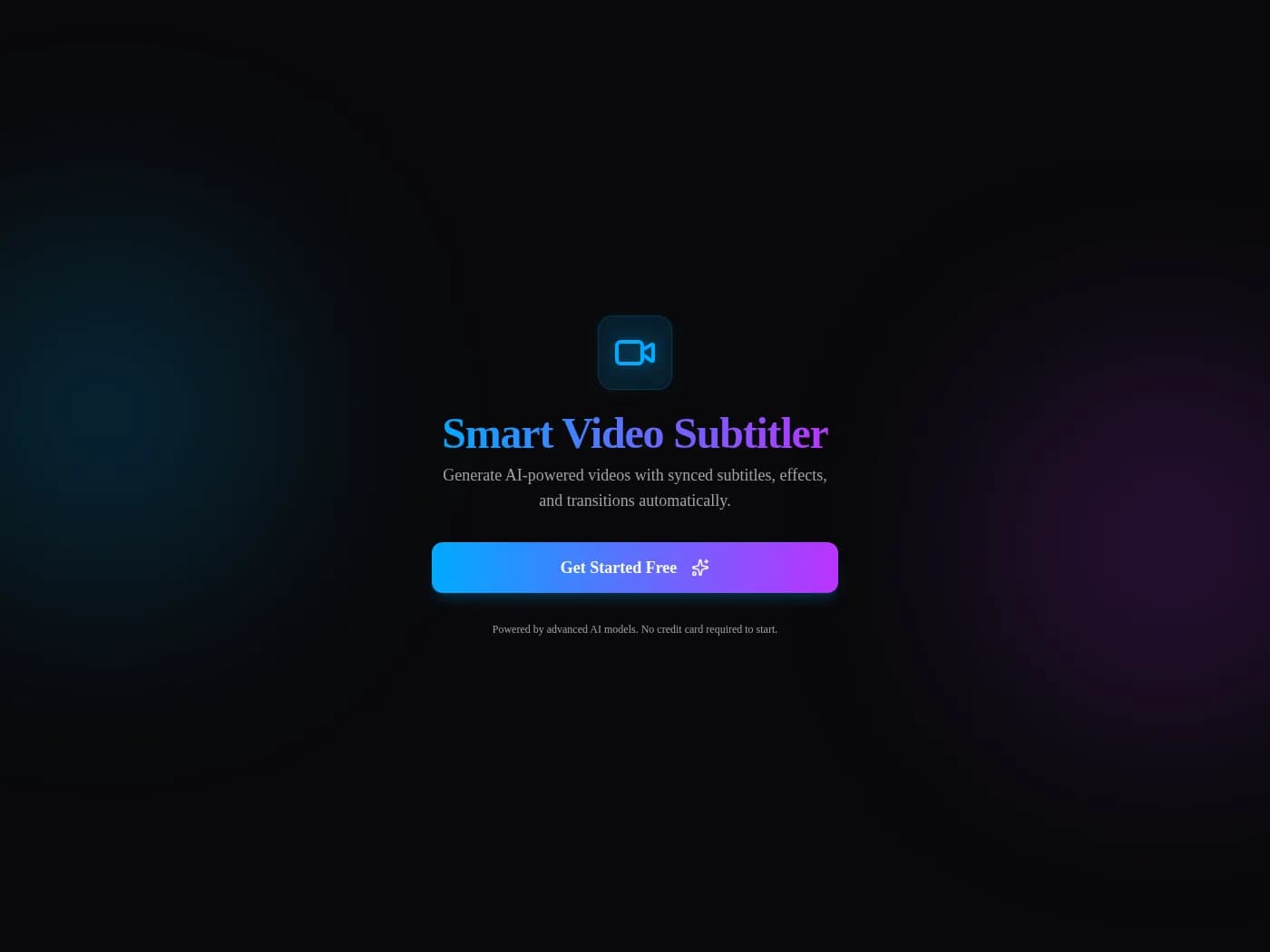 Smart Video Subtitler