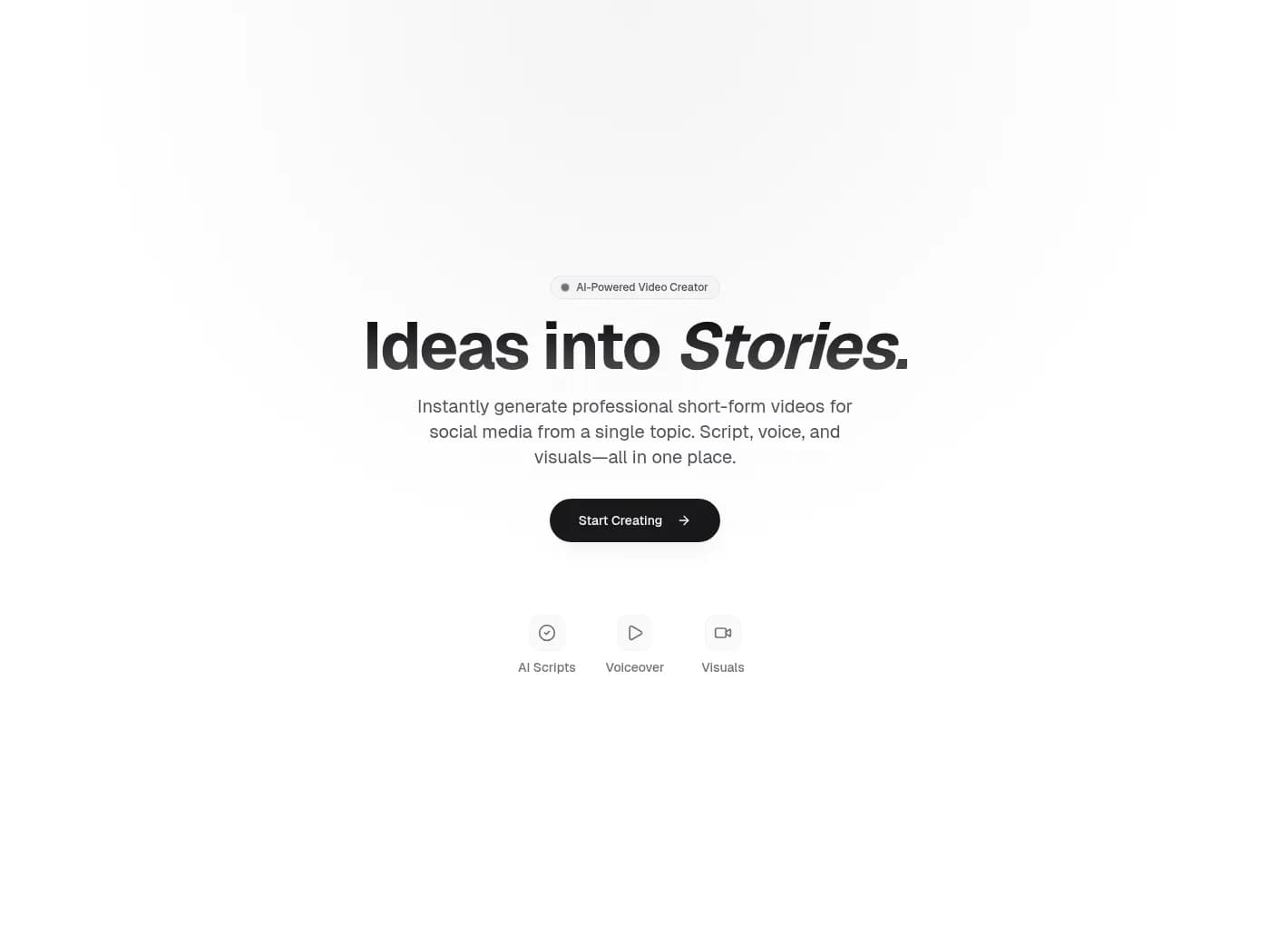 AI Short Video Creator