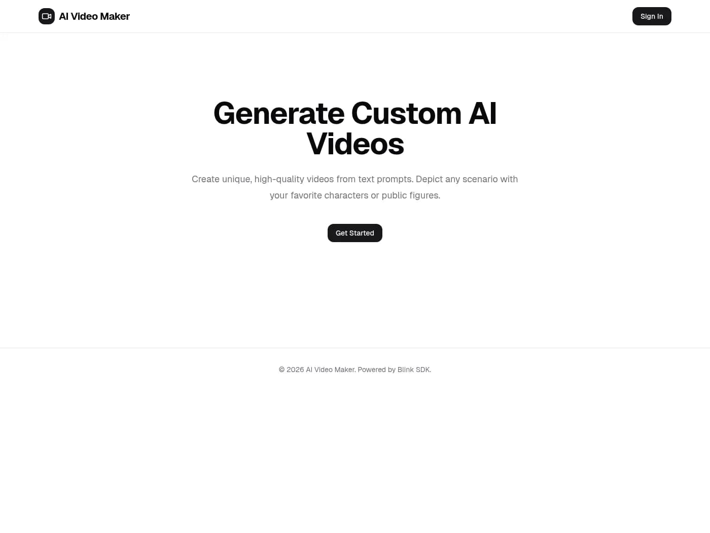 AI Character Video Maker
