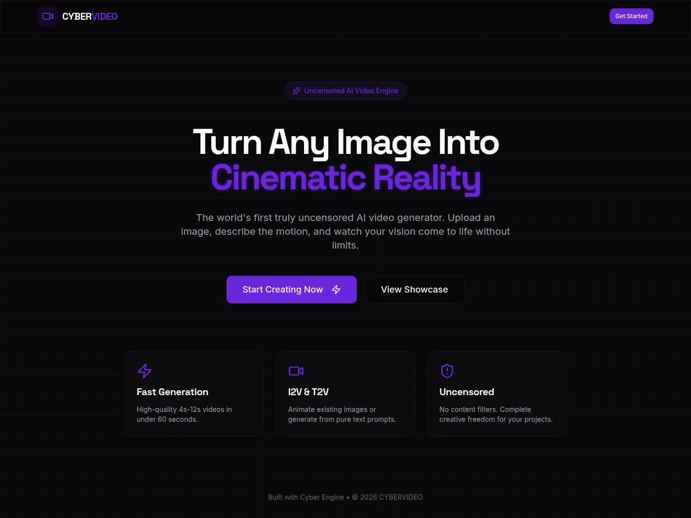 Uncensored AI Video Maker