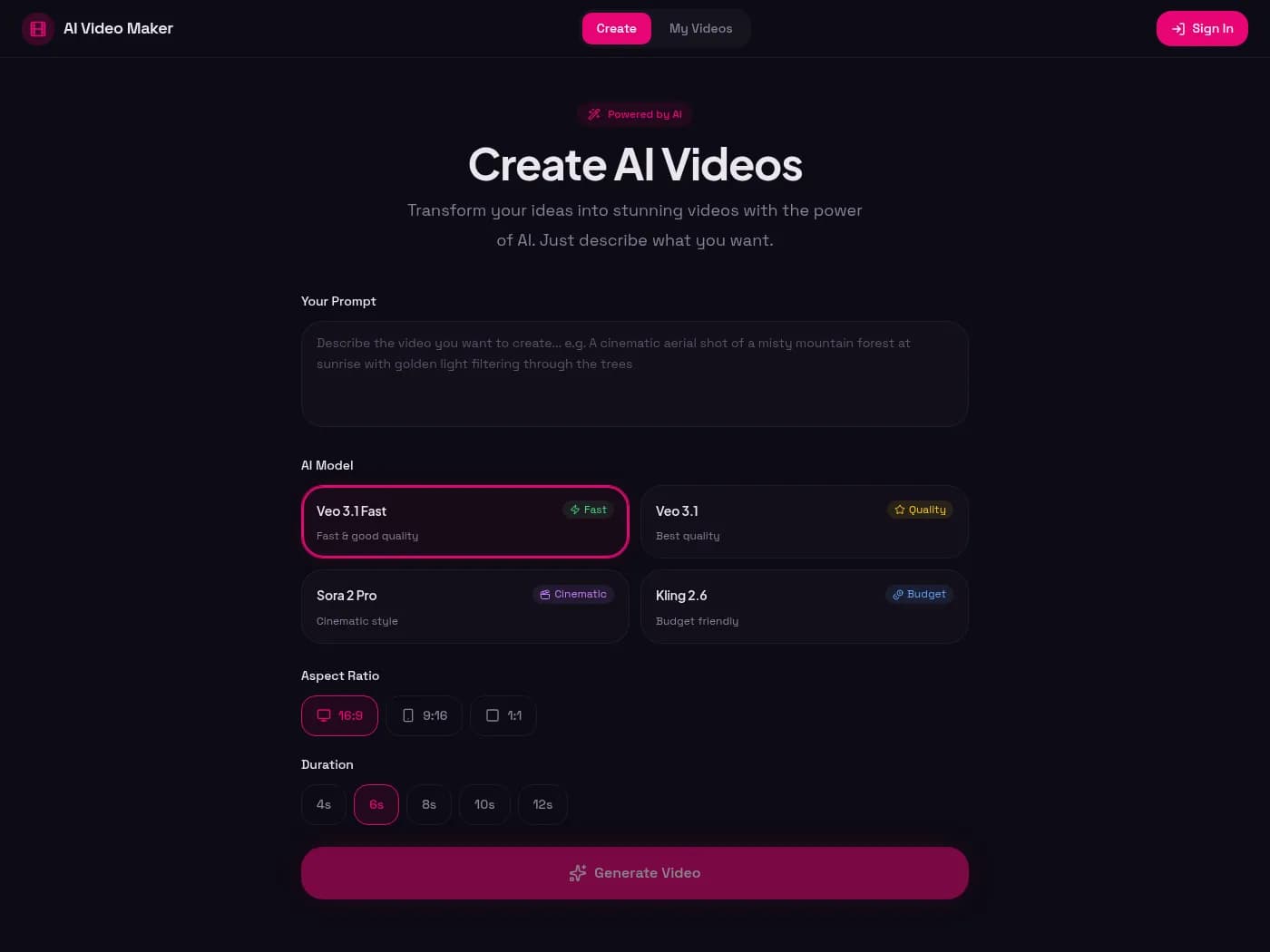 AI Video Maker