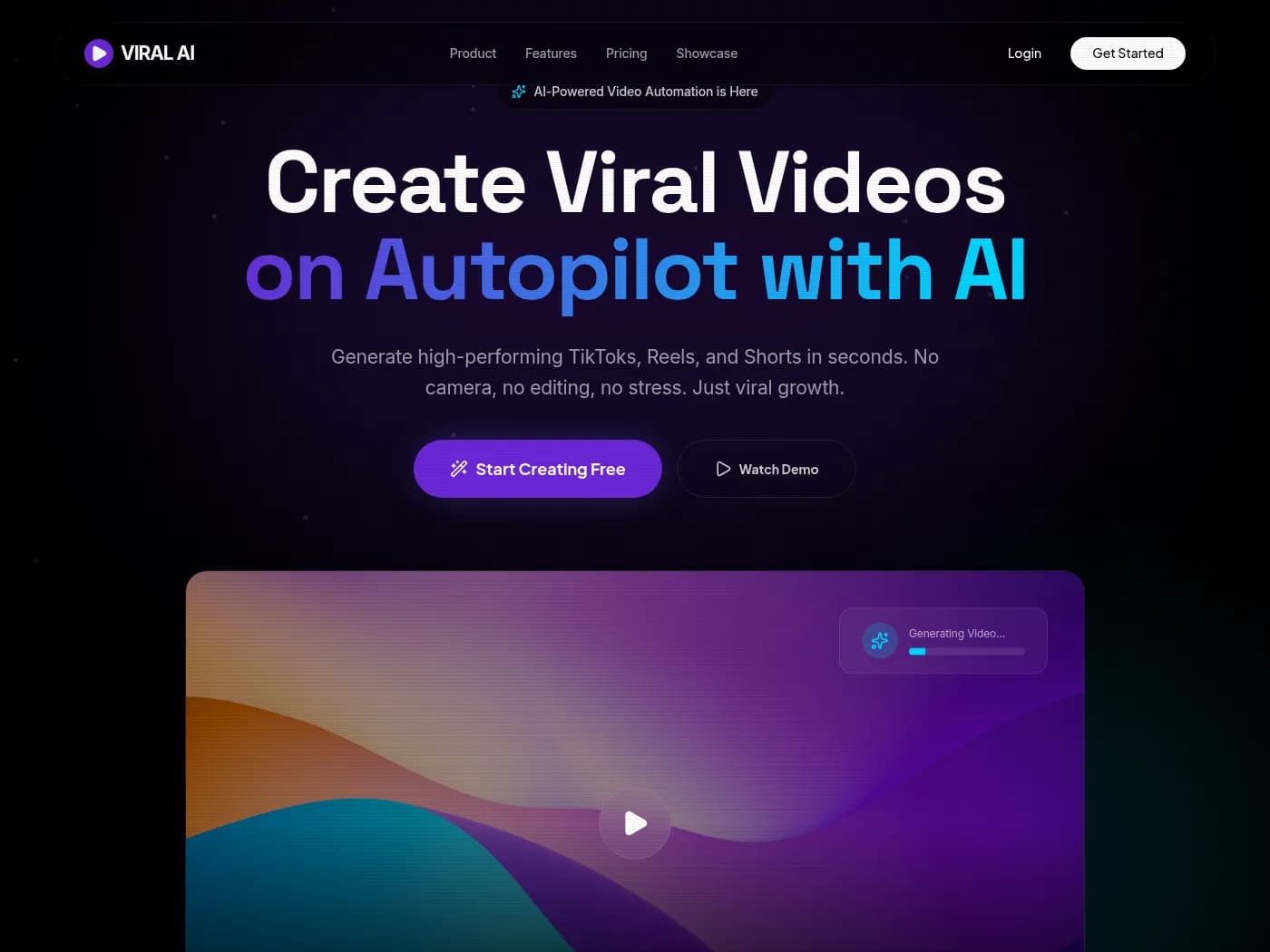 Viral AI Video Studio