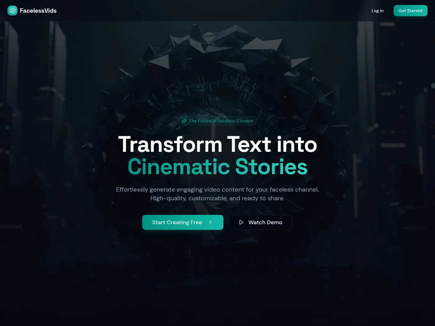 Faceless Video Creator