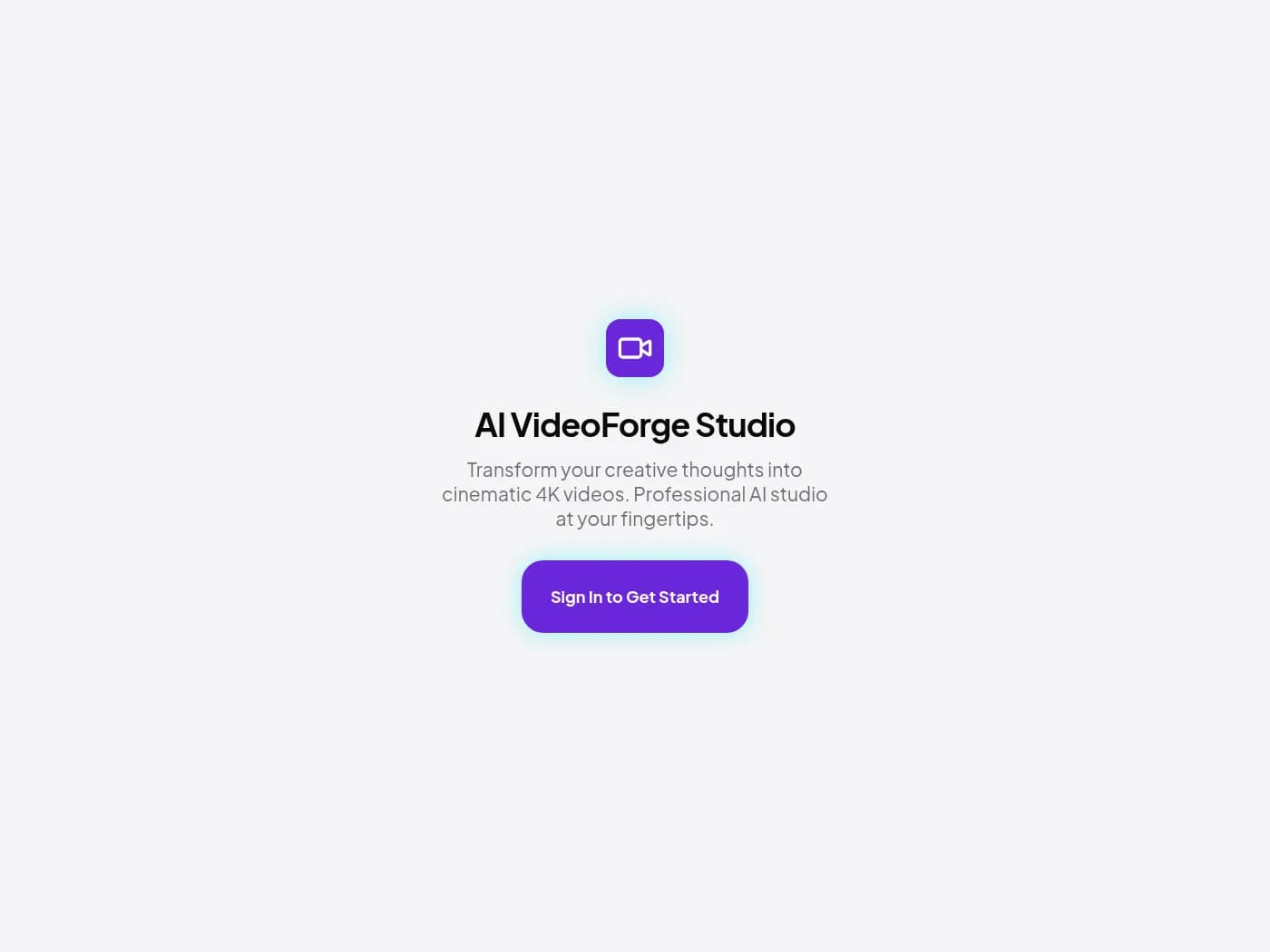 AI VideoForge Studio