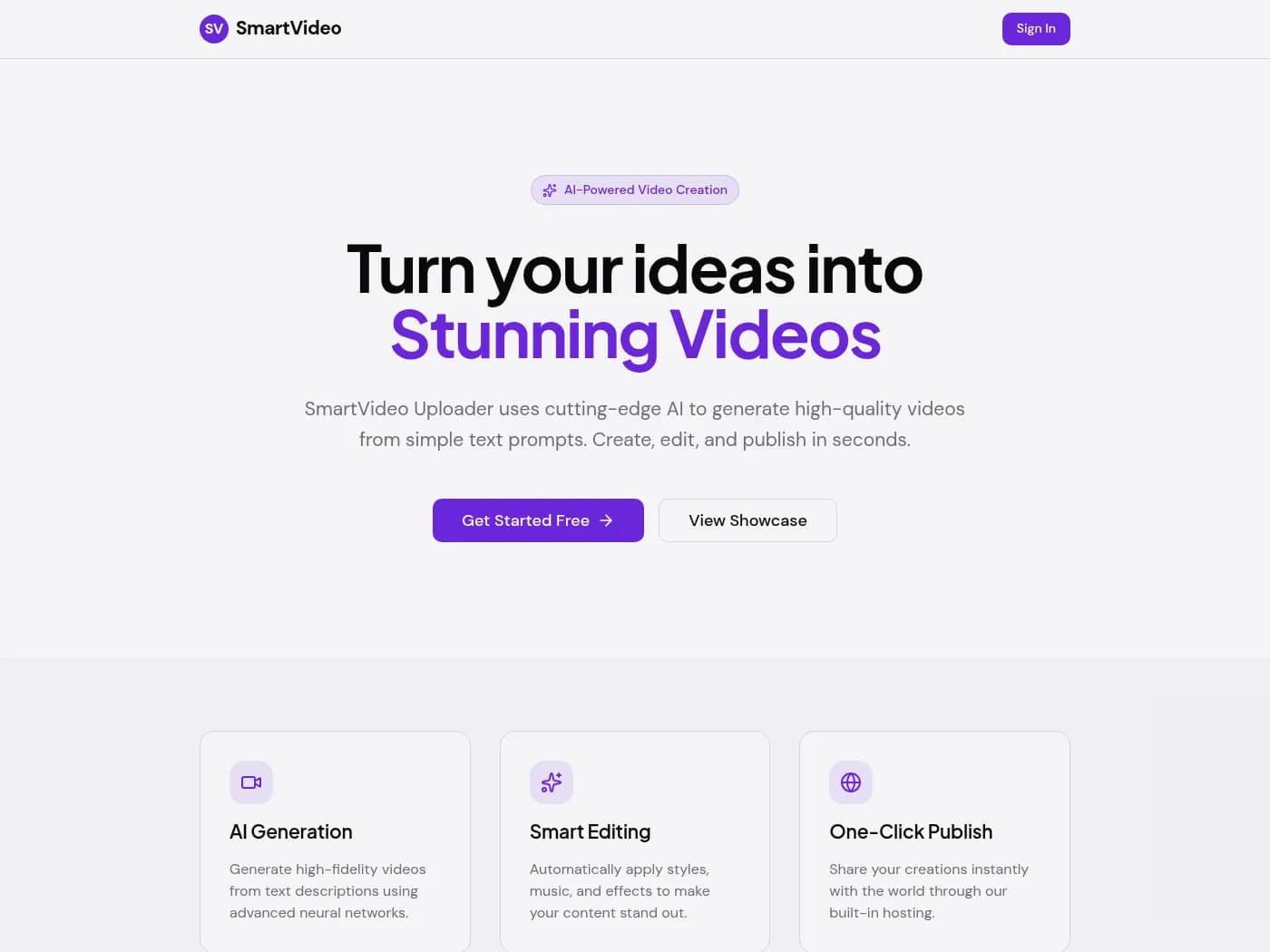 SmartVideo Uploader