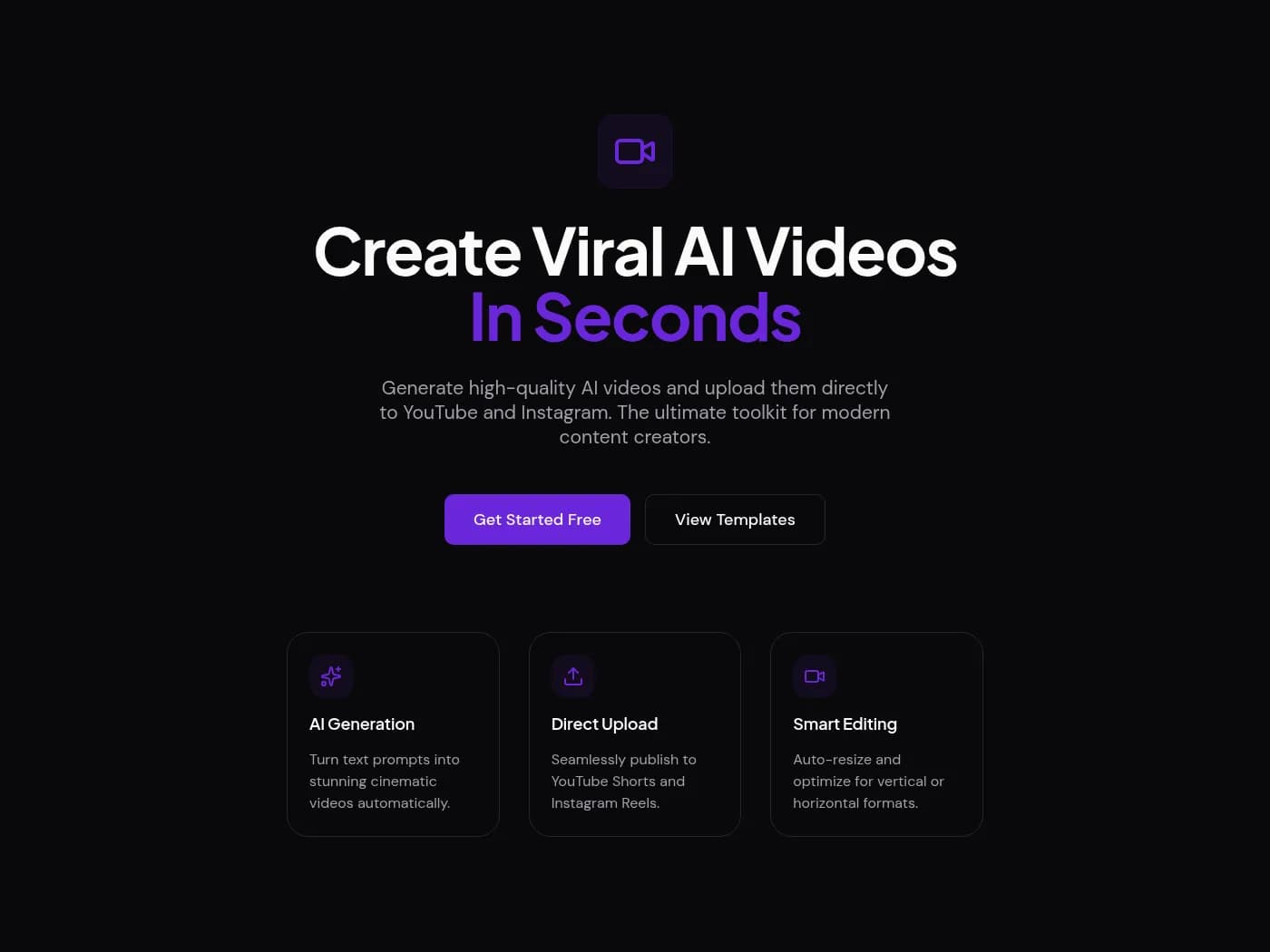 AI Video Uploader