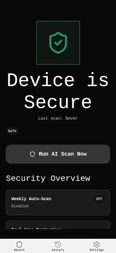 AI Virus Scanner Mobile