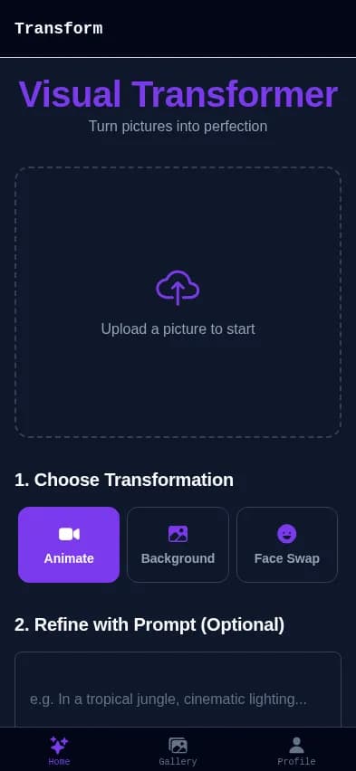 AI Visual Transformer