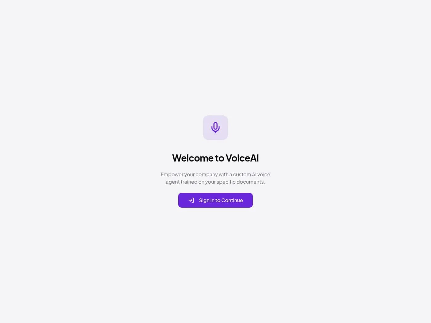 Company AI Voice Agent