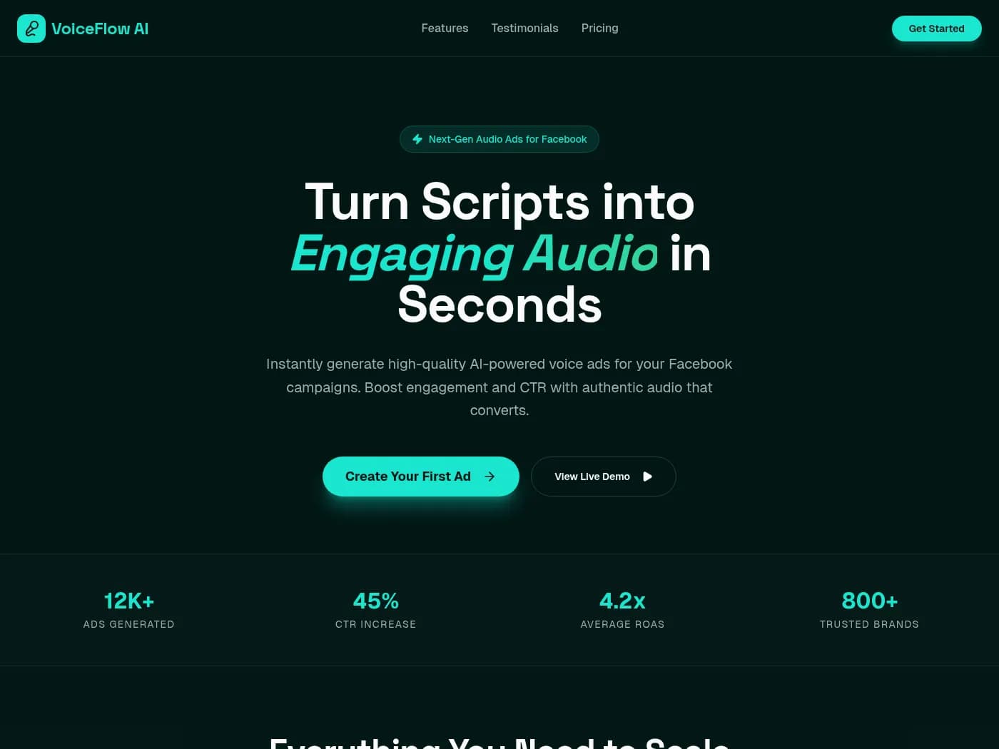 AI Voice Ad Agent