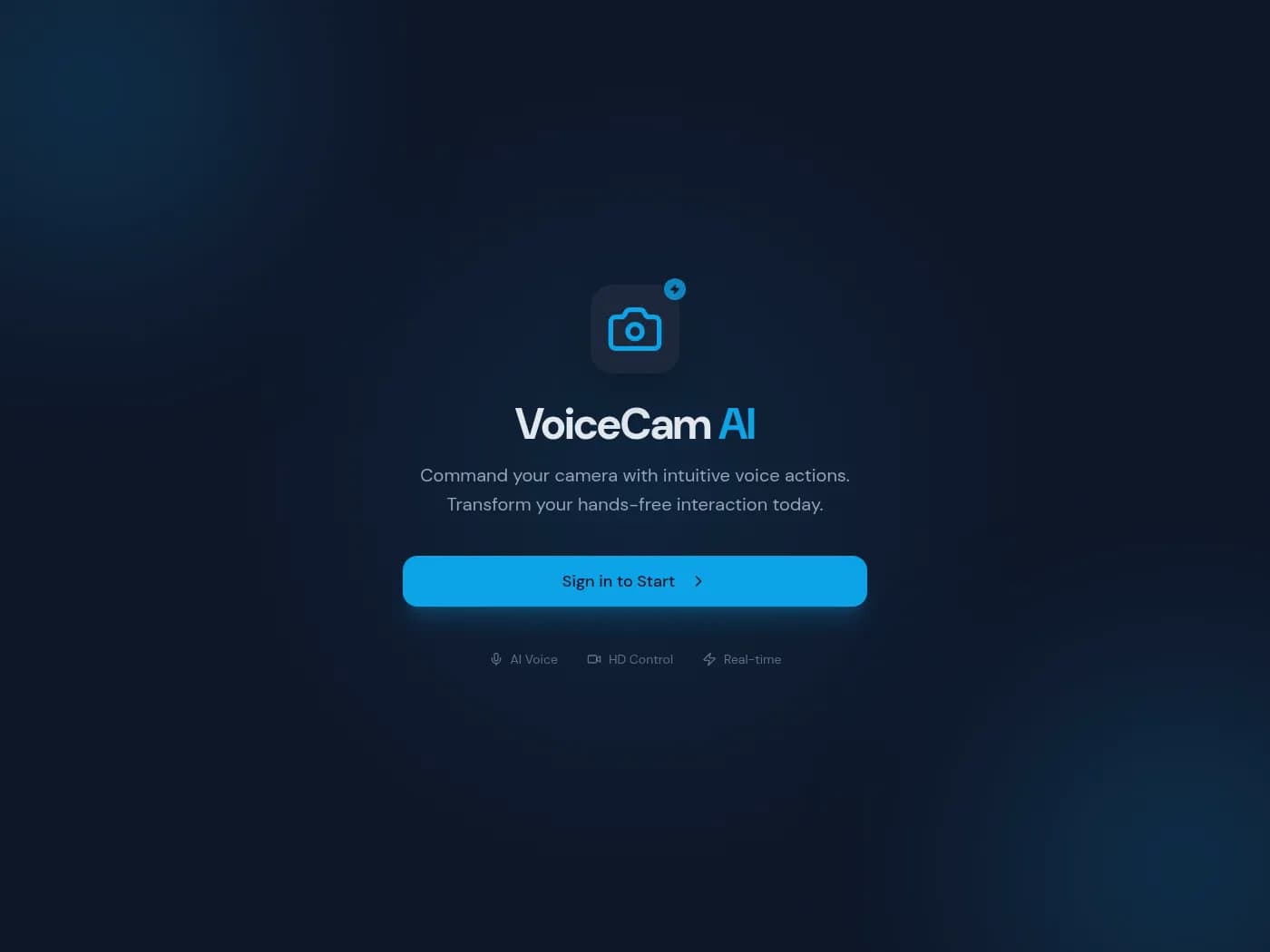 VoiceCam AI Control