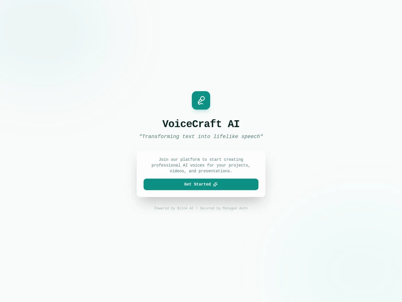VoiceCraft AI