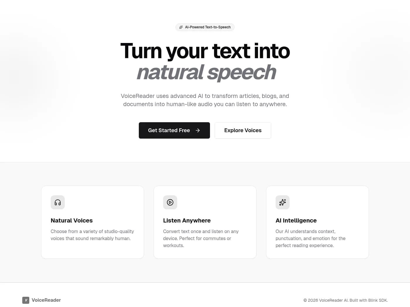 AI Voice Reader