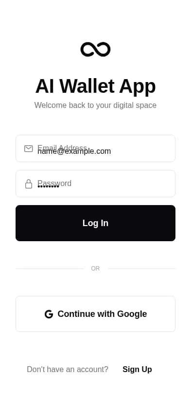 All-in-One AI Wallet App