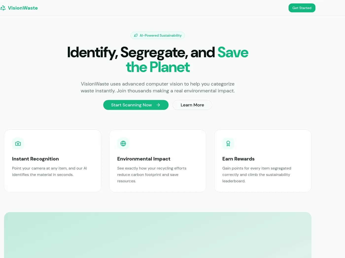 VisionWaste Segregator