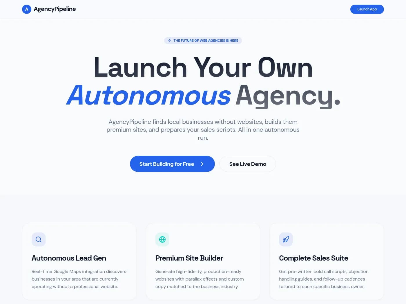 AgencyPipeline AI Suite