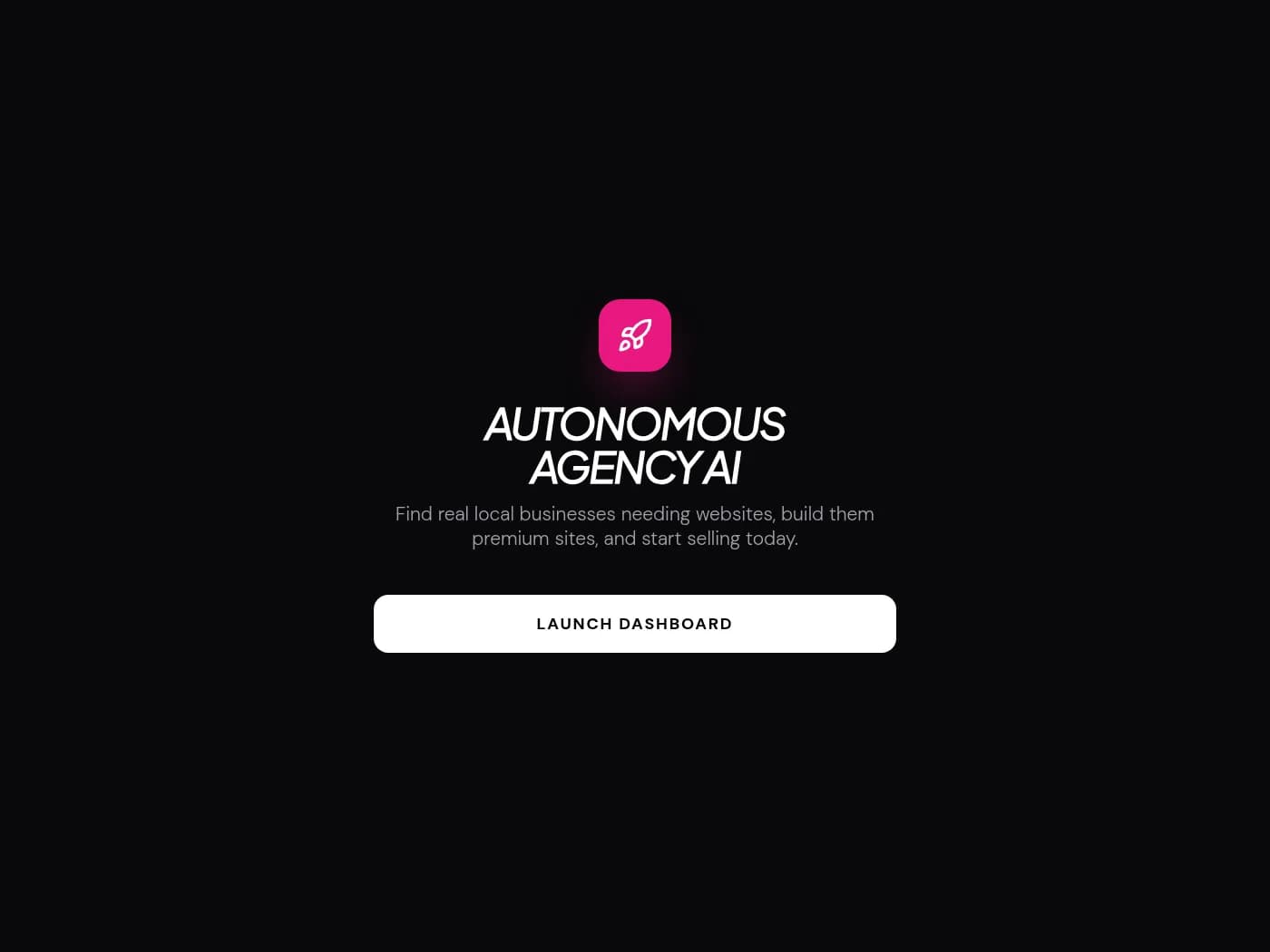 Autonomous Web Agency AI