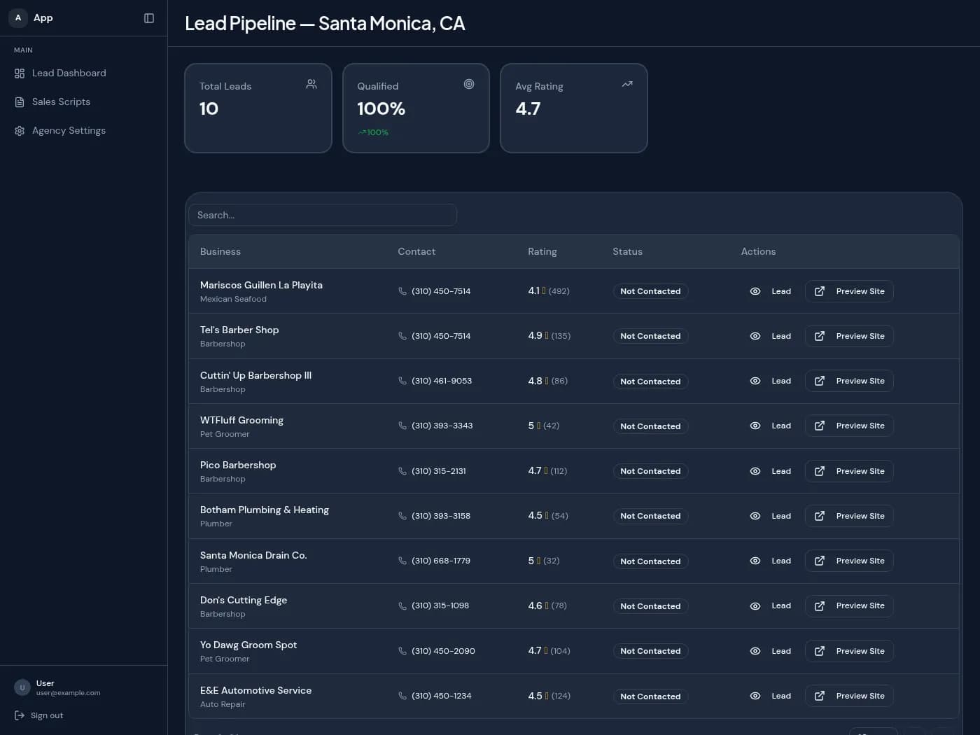 Autonomous Web Agency AI
