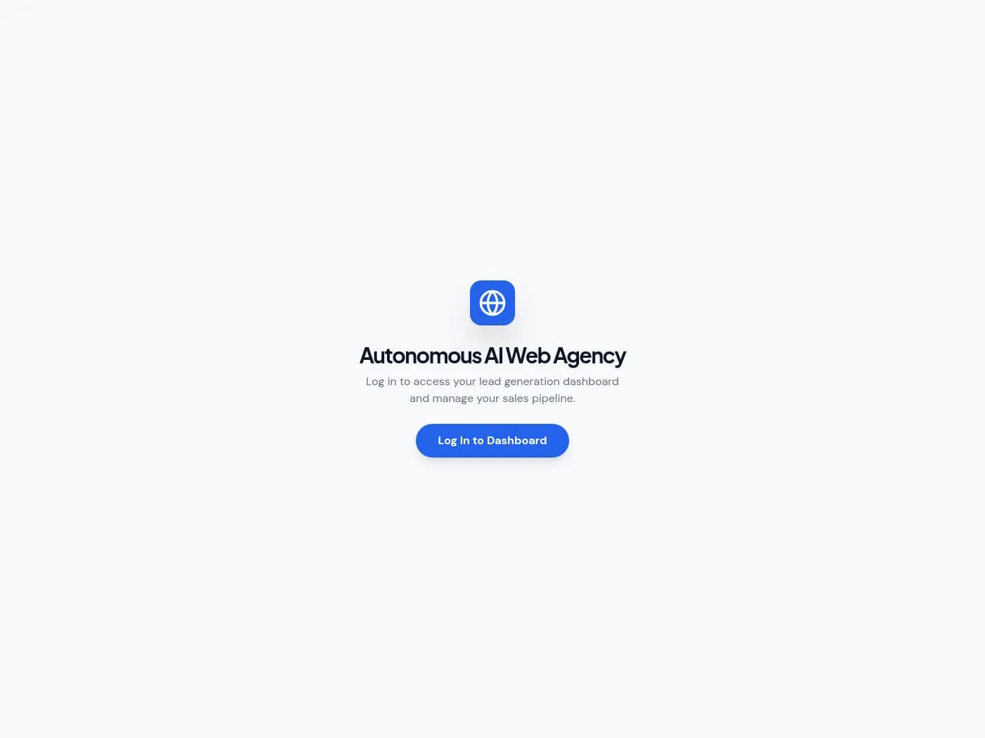 Autonomous AI Web Agency