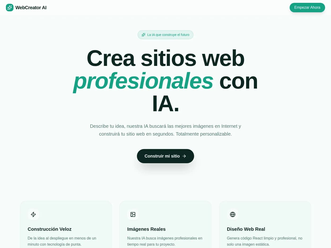 WebCreator AI Assistant