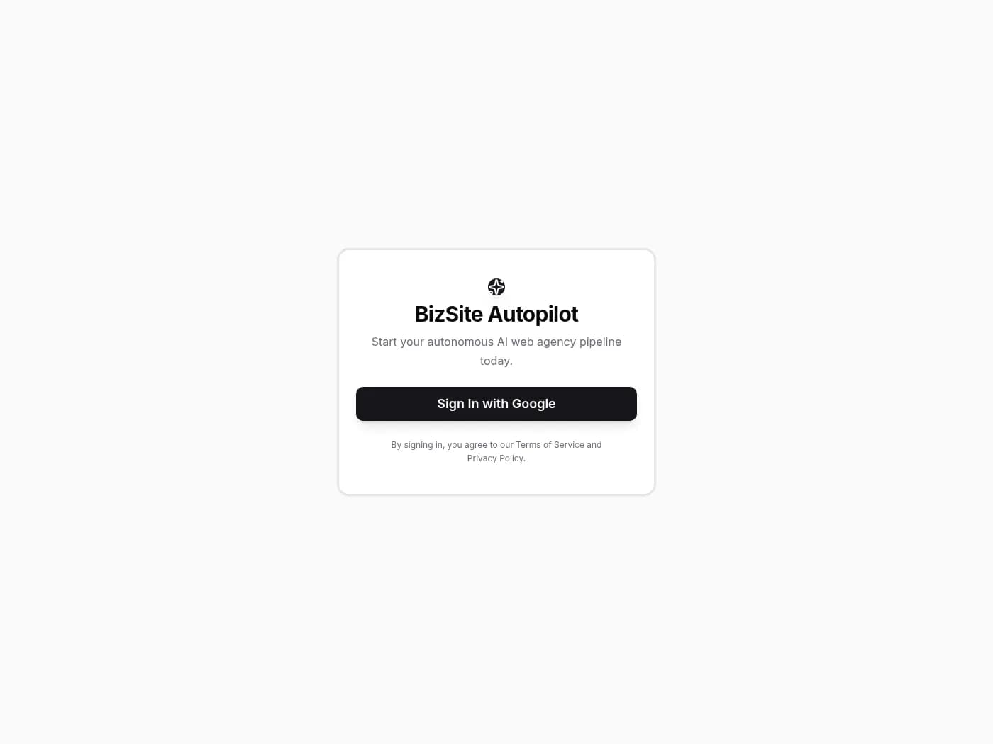 BizSite Autopilot