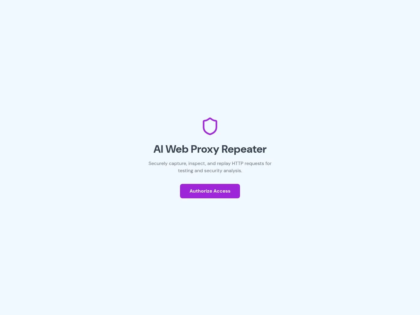 AI Web Proxy Repeater