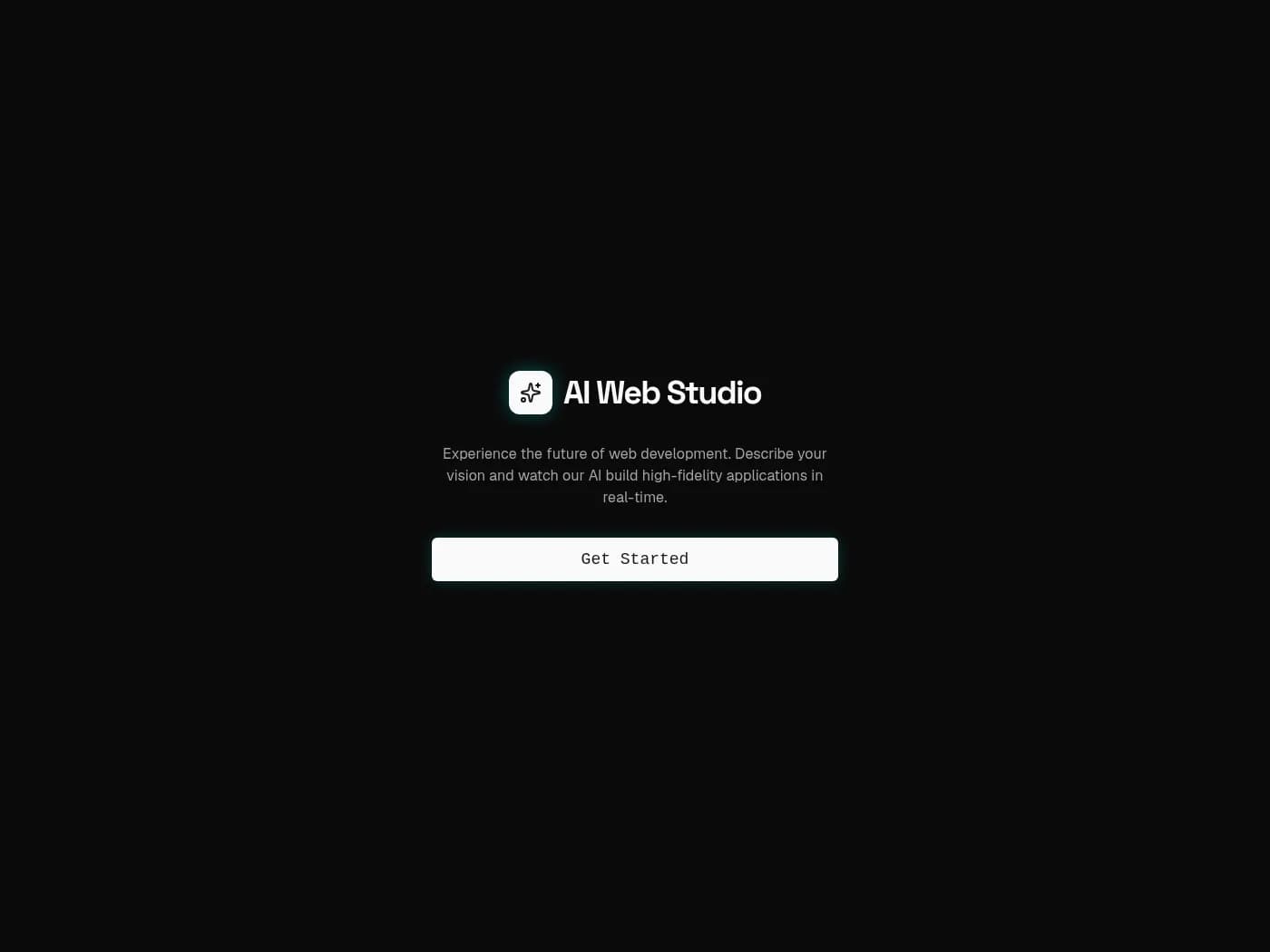 AI Web Studio