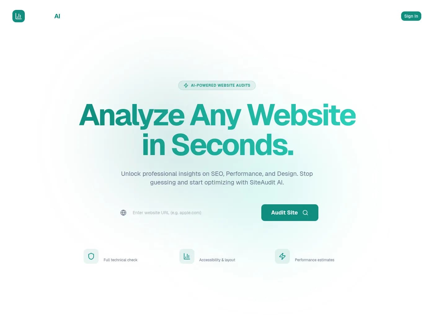 AI Website Analyzer