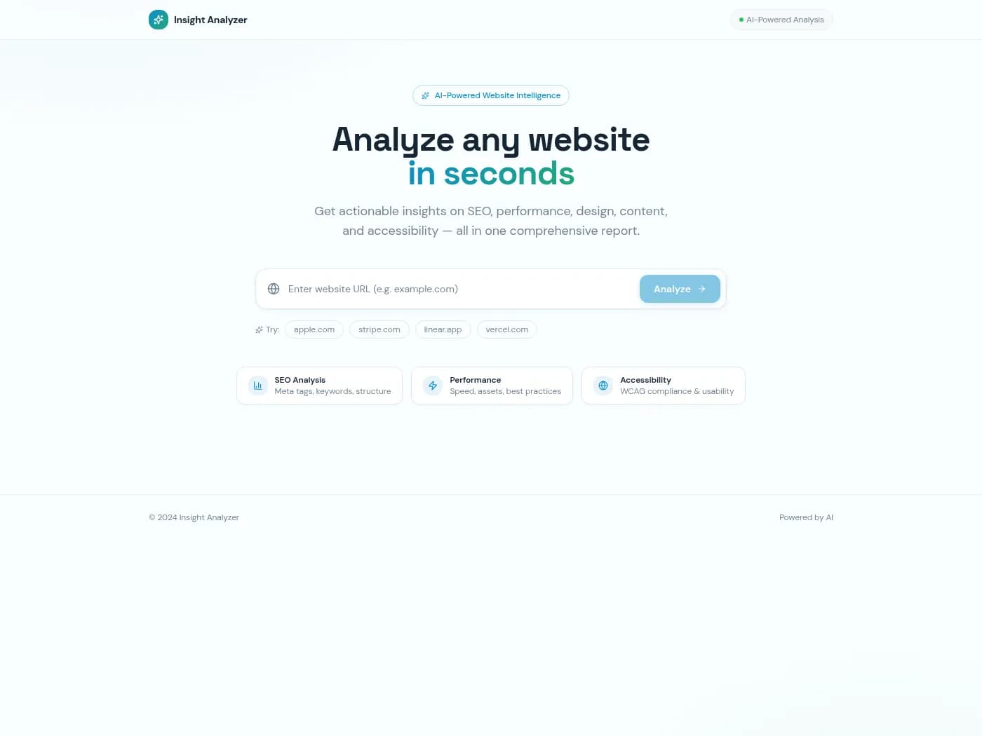 Insight Analyzer