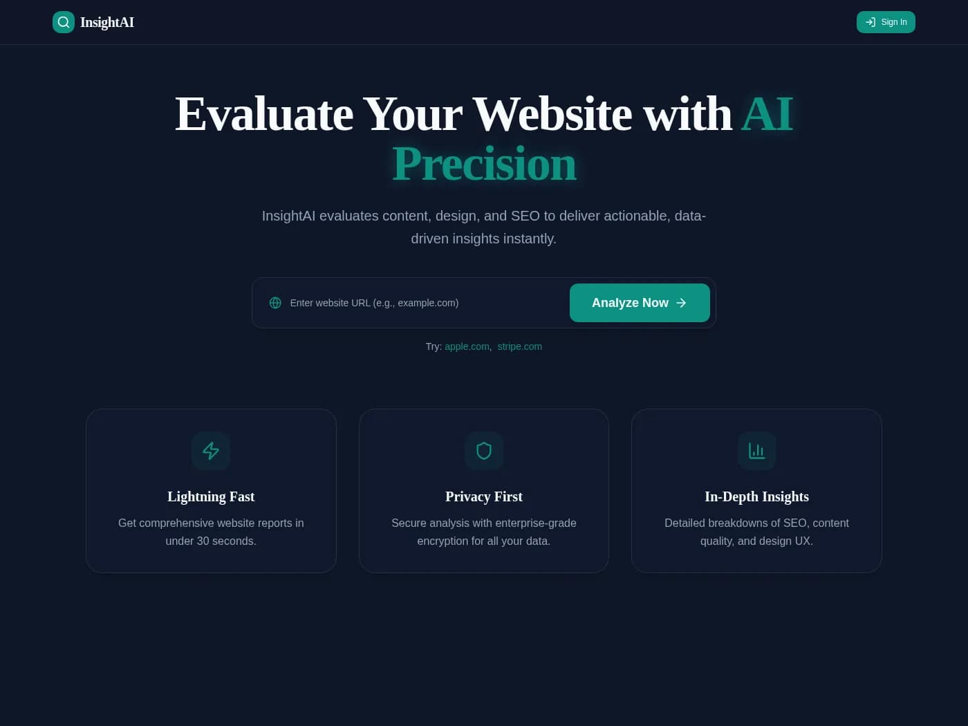InsightAI Analyzer