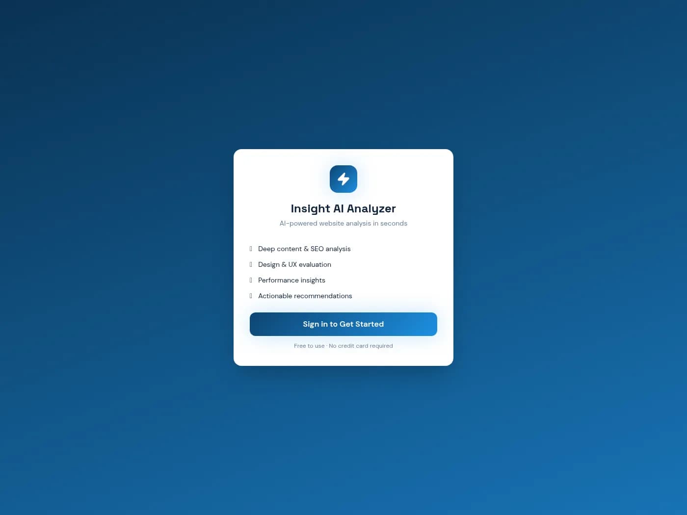 Insight AI Analyzer