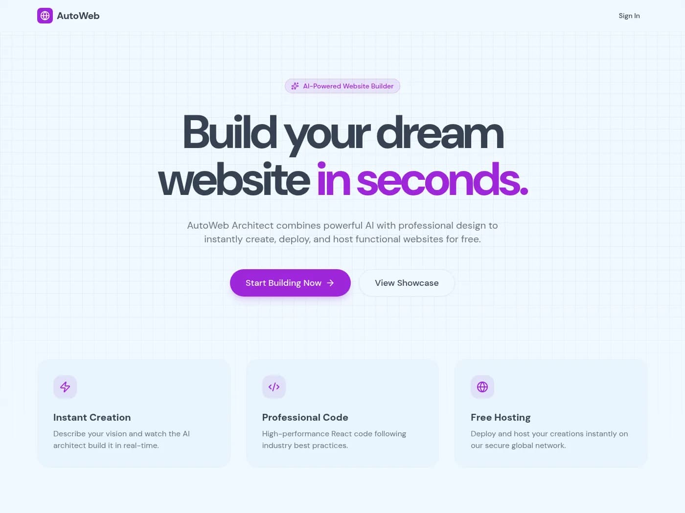AutoWeb Architect