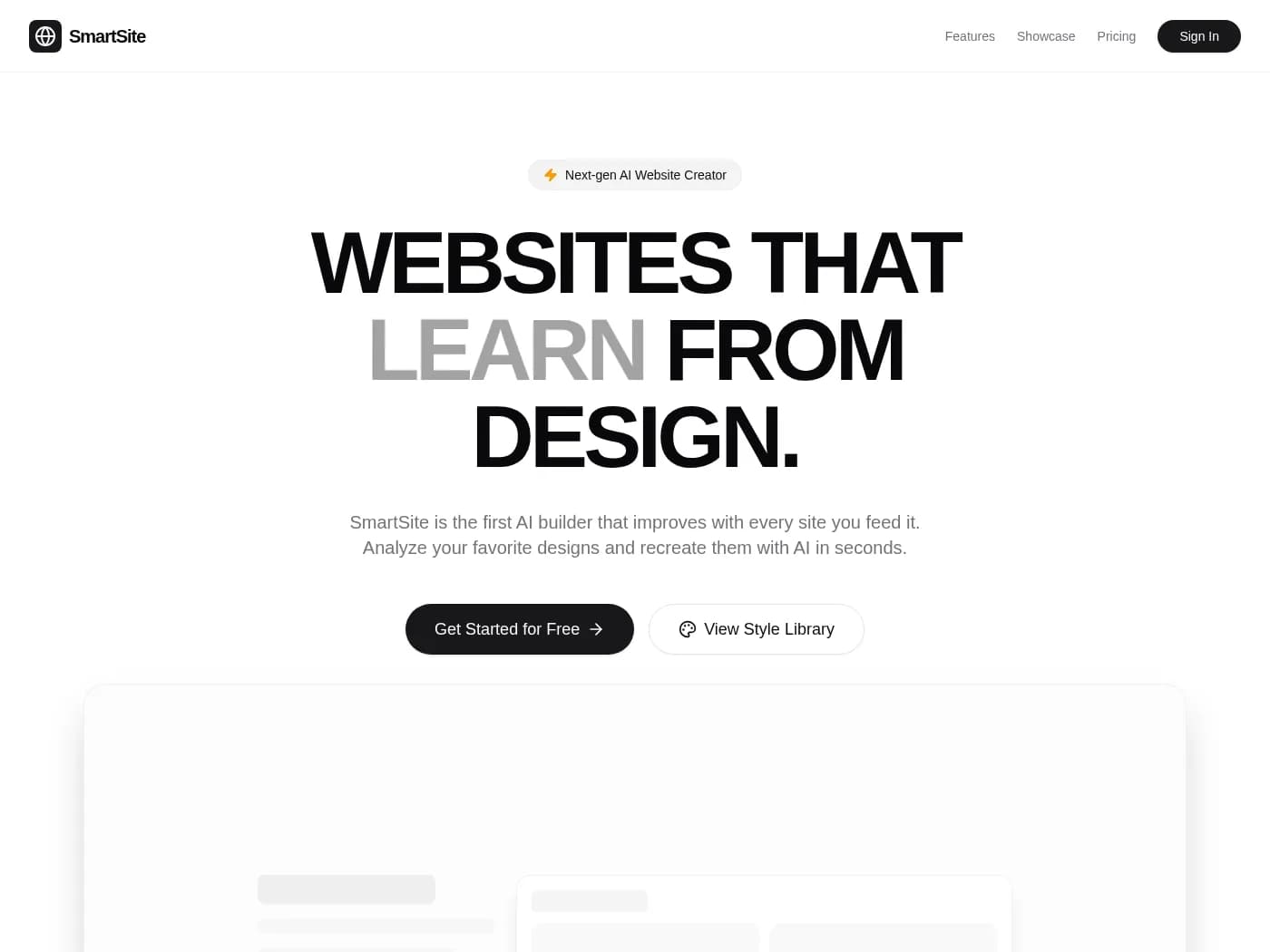 SmartSite Builder