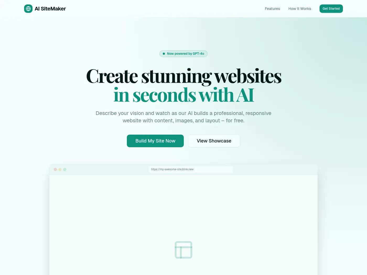 Free AI Website Maker