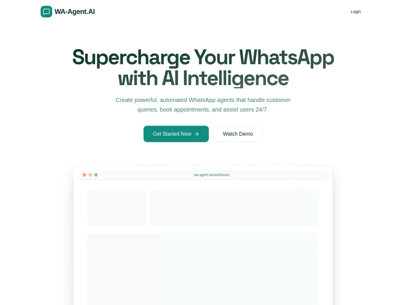AI WhatsApp Agent