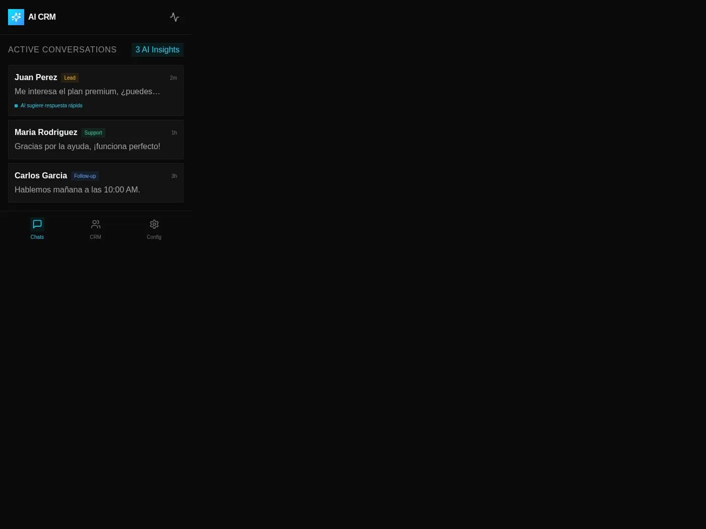 AI WhatsApp CRM Extension