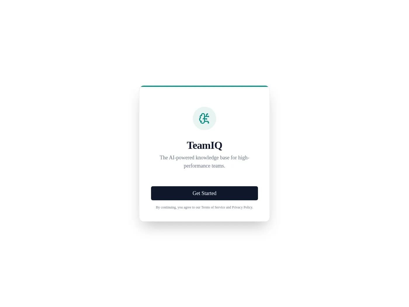 TeamIQ Wiki Platform