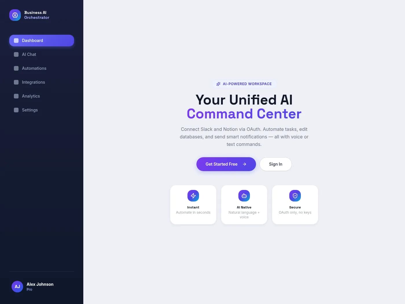 Business AI Orchestrator