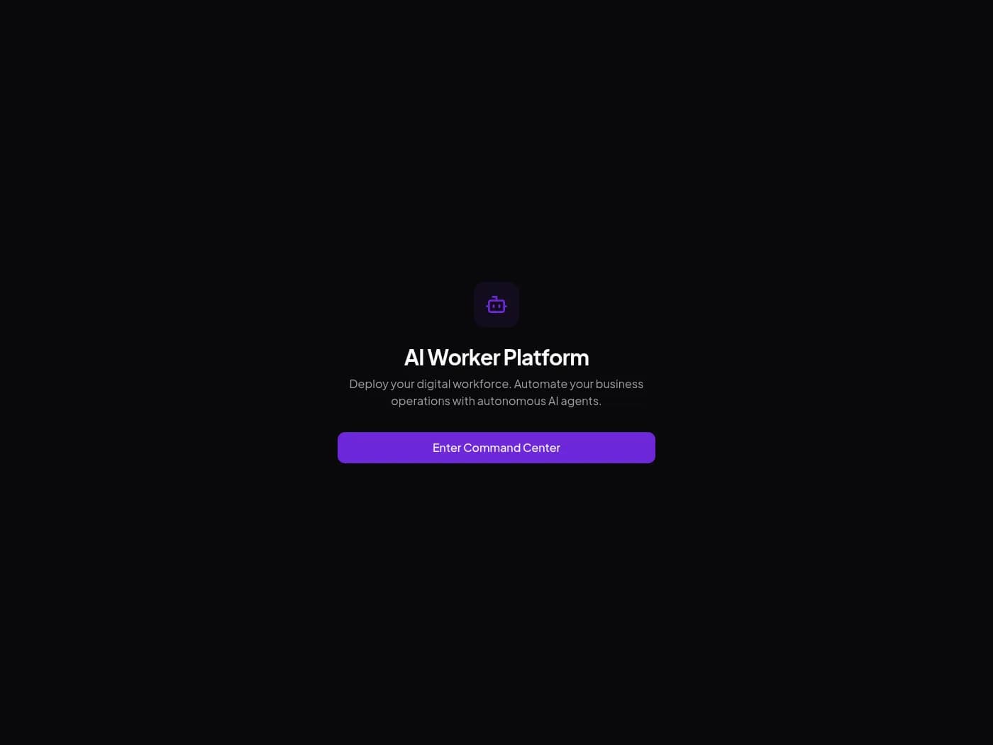 AI Worker Platform