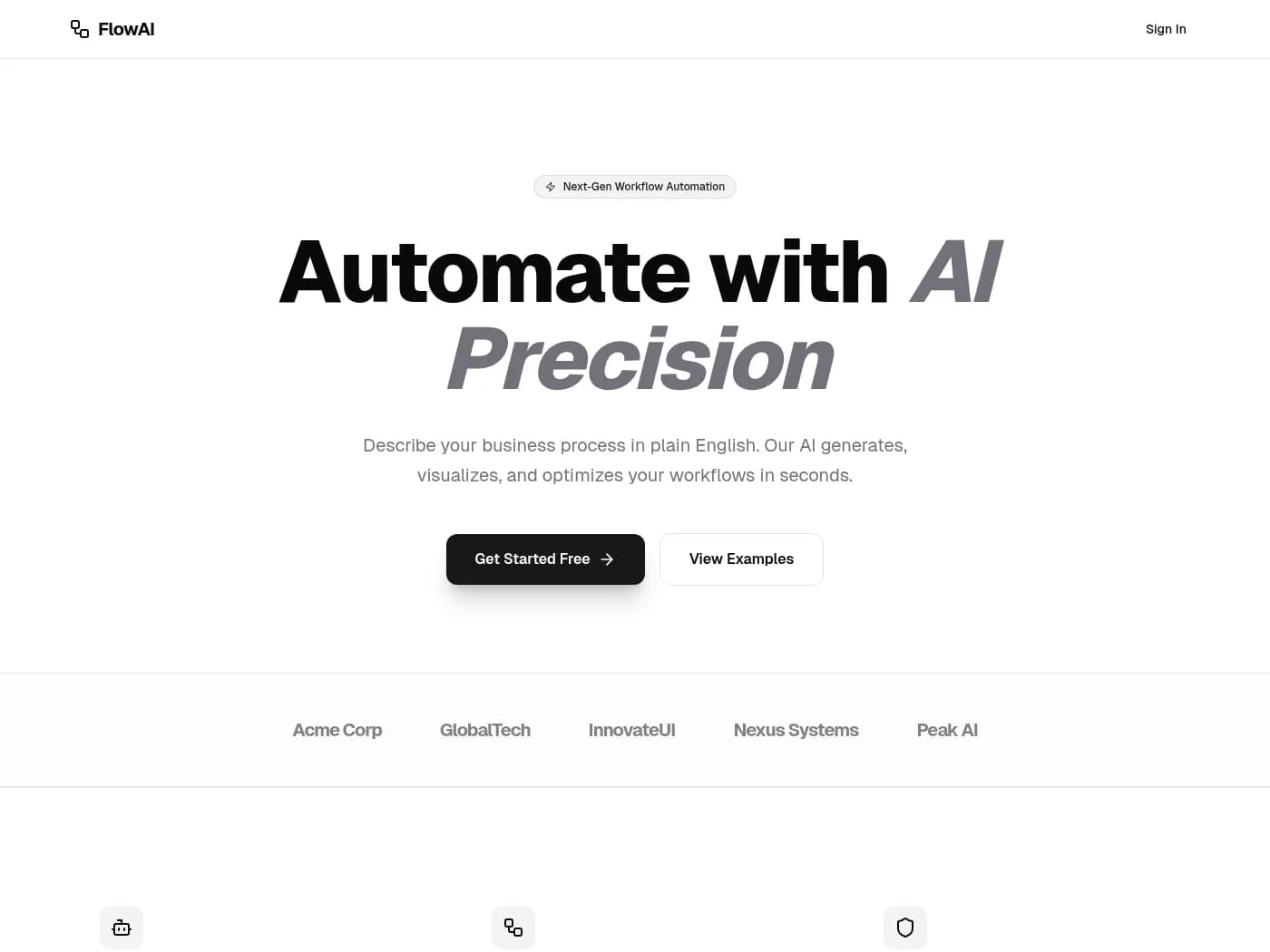 AI Workflow Generator