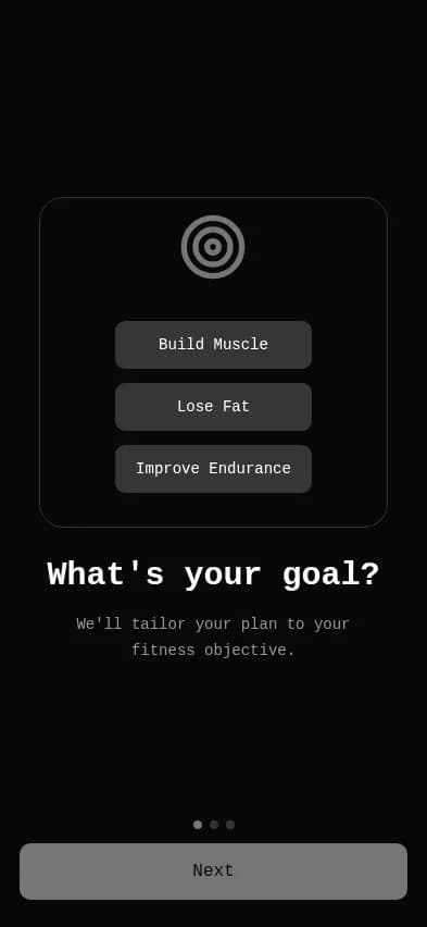 AI Workout Planner