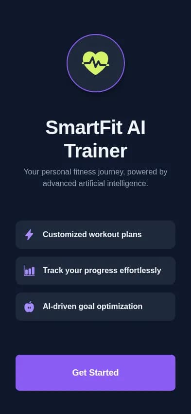SmartFit AI Trainer