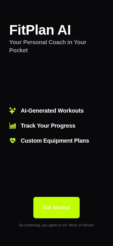 FitPlan AI Coach