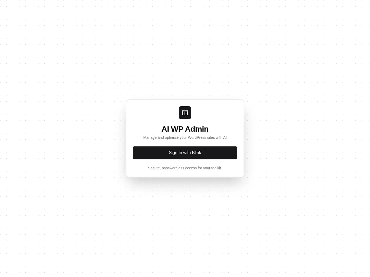 AI WP Admin Toolkit