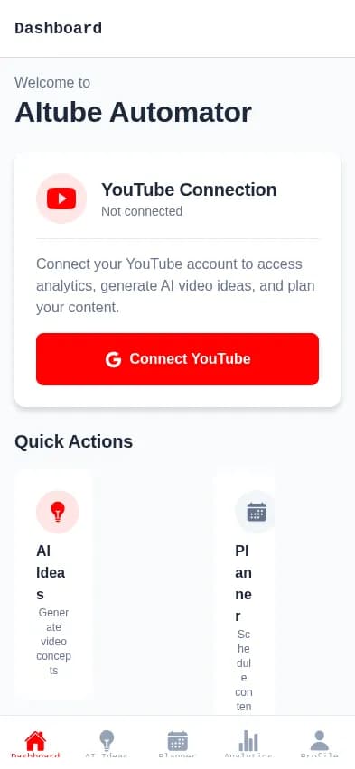 AItube Automator