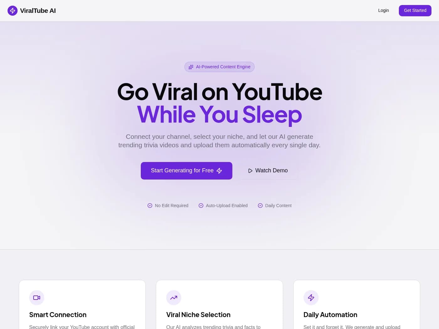 AI YouTube Viral Uploader